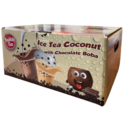 Bubble Tea Coconut With Chocolate Boba 12X350Ml