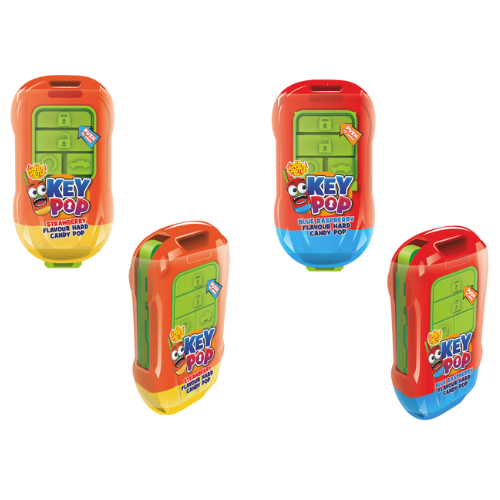 Candy Castle Key Pop Lollipops 18X10G