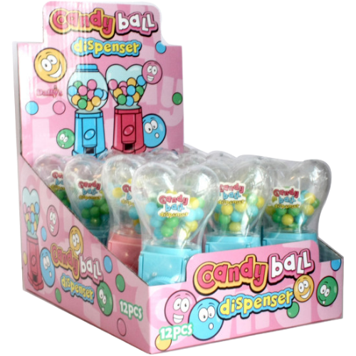 Daffy'S Candy Ball Dispenser 12X25G