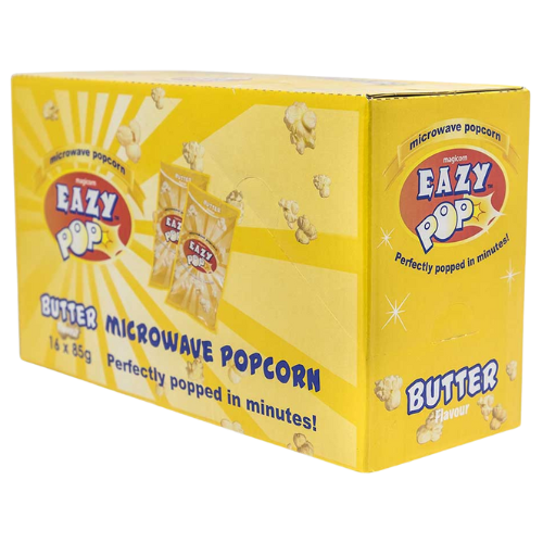 Eazy Pop Corn -Butter 16X85G