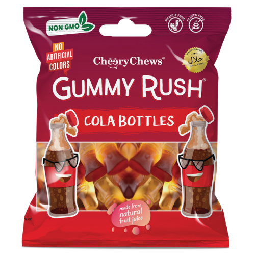 Gummy Rush Cola Bottles 12X90g
