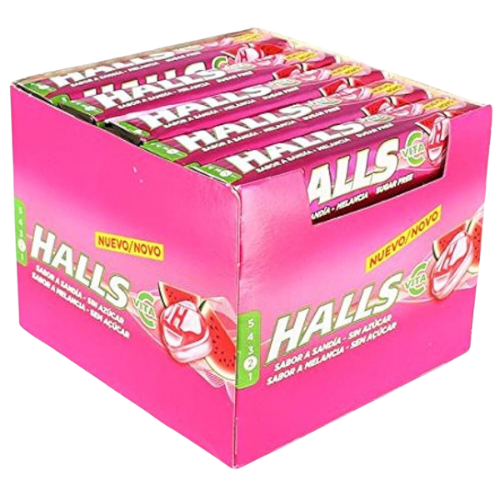 Halls Watermelon Flavoured 20x33.5g