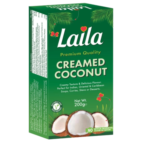 Laila Creamed Coconut 12x200g