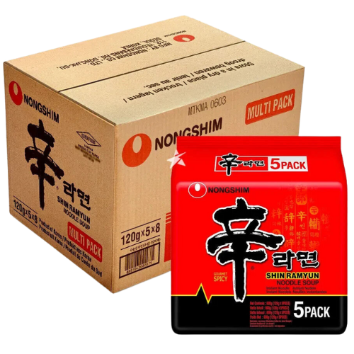 Nongshim Shin Ramyun Noodles (Multipack) 8X(5X120G)