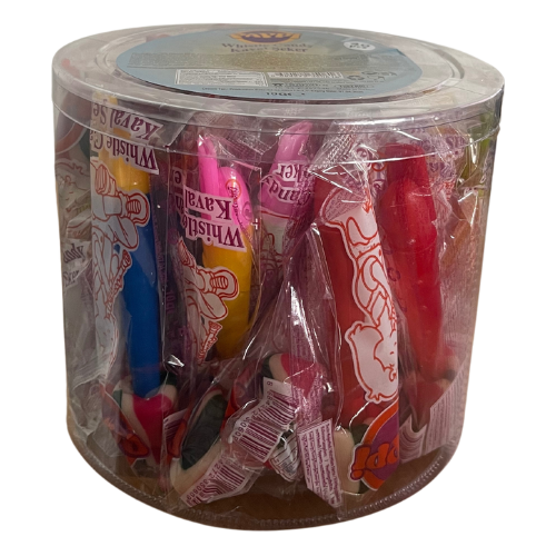 Pappi Whistle Candy 40x10g