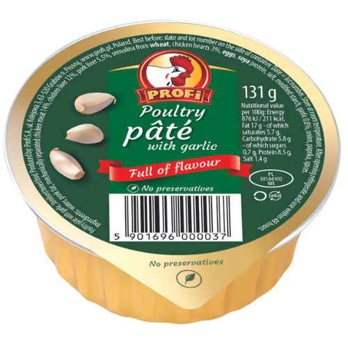 Profi Chicken Pate Garlic 15x131g
