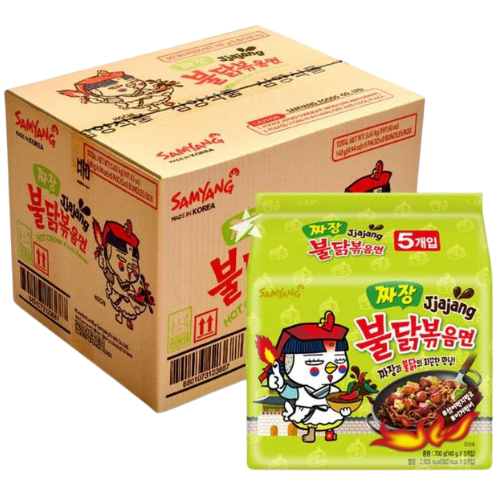 Samyang Buldak Jiajang Hot Chicken Ramen 8X(5X140G)