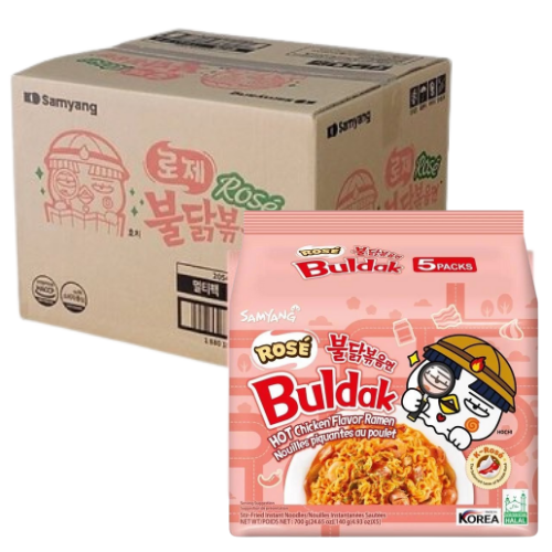 Samyang Buldak Rose 8X(5x140G)