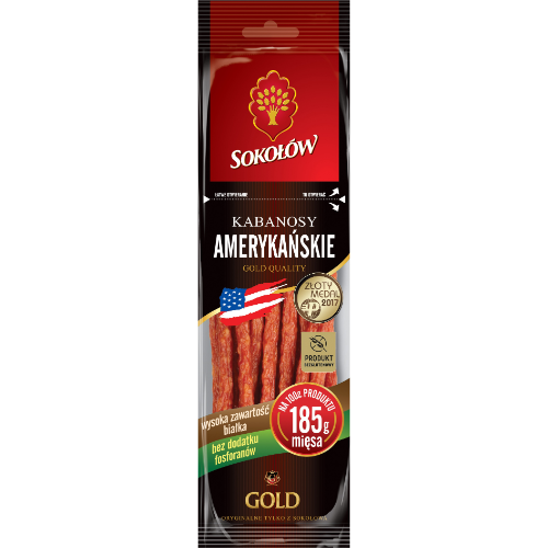 Sokolow American Kabanos (unit 20 X 120g)