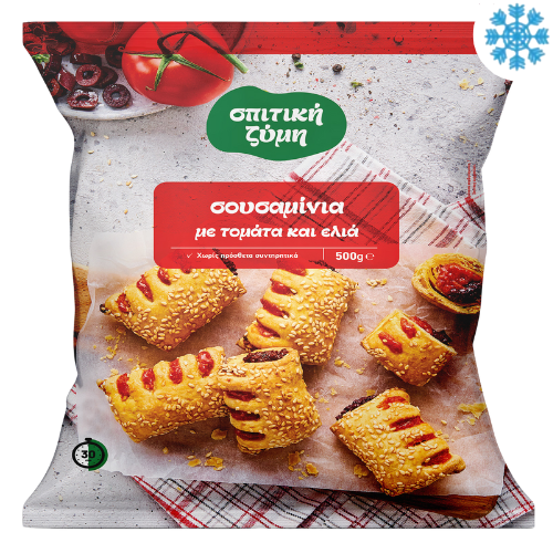 zzzSpitiki Zimi Greek Mini Pies with Tomato and Olive 14x500g