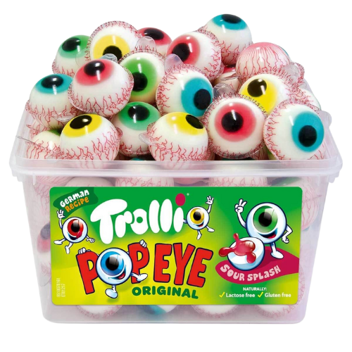 Trolli Glotzer Pop Eye Tub 60x20g