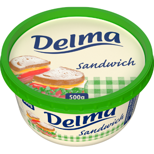 Delma Sandwich Margarine 12X500G