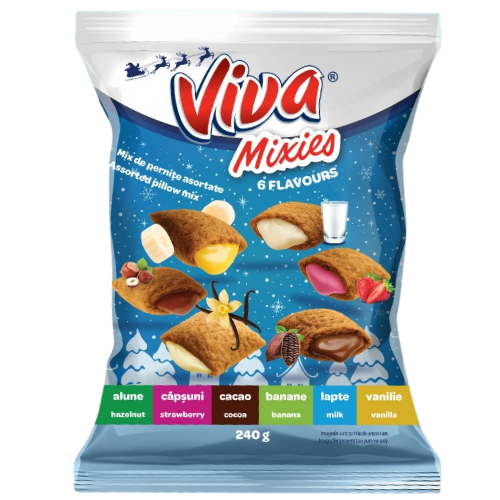 Viva Mixies Mix Flavours Snacks 14x240g