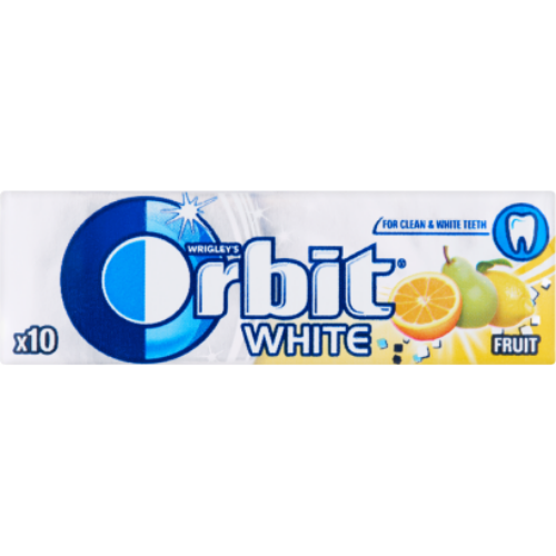 Orbit White Fruit Drops 30x14g